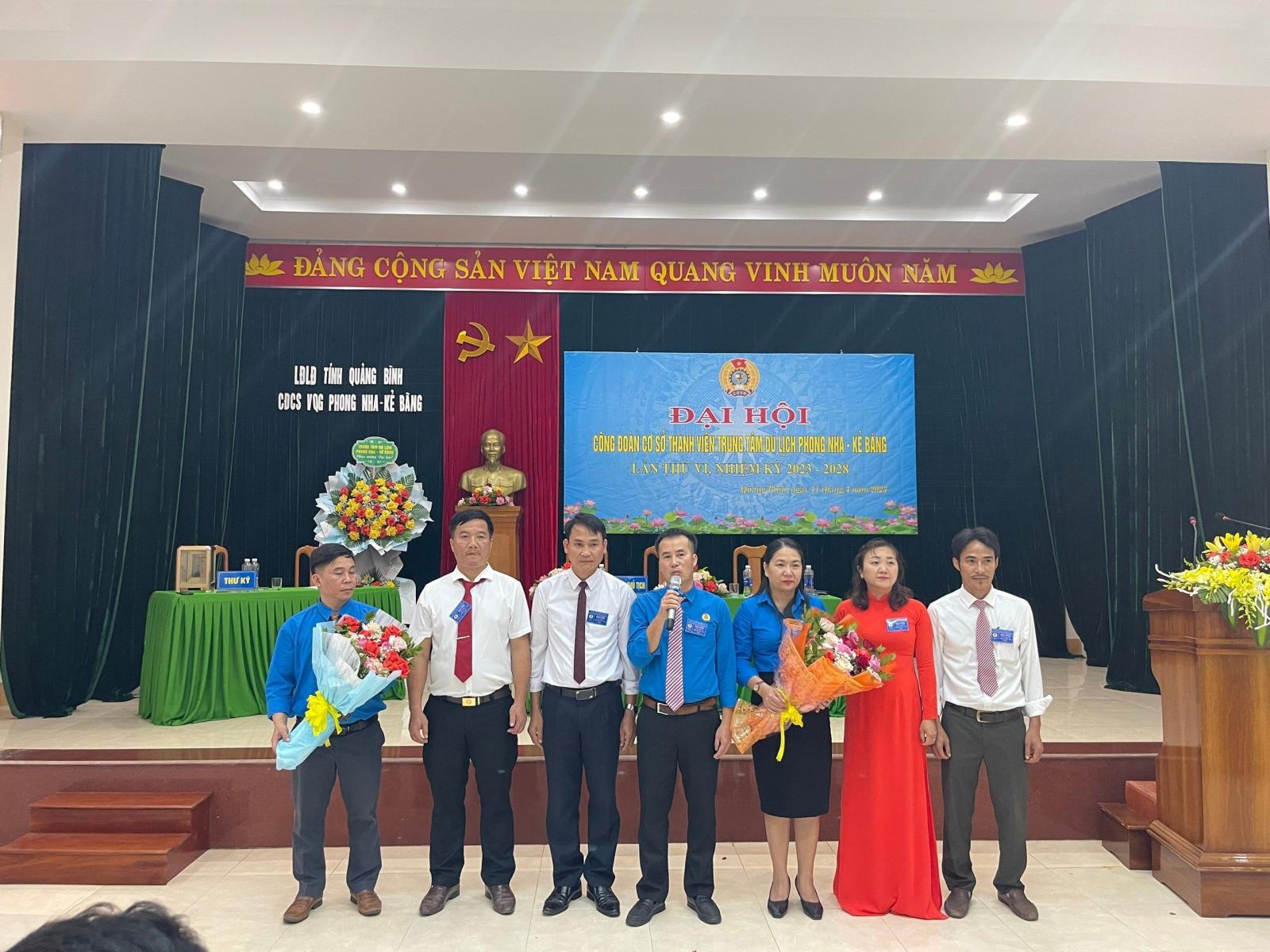 Đại hội công đoàn cơ sở thành viên Trung tâm Du lịch (TTDL) Phong Nha ...