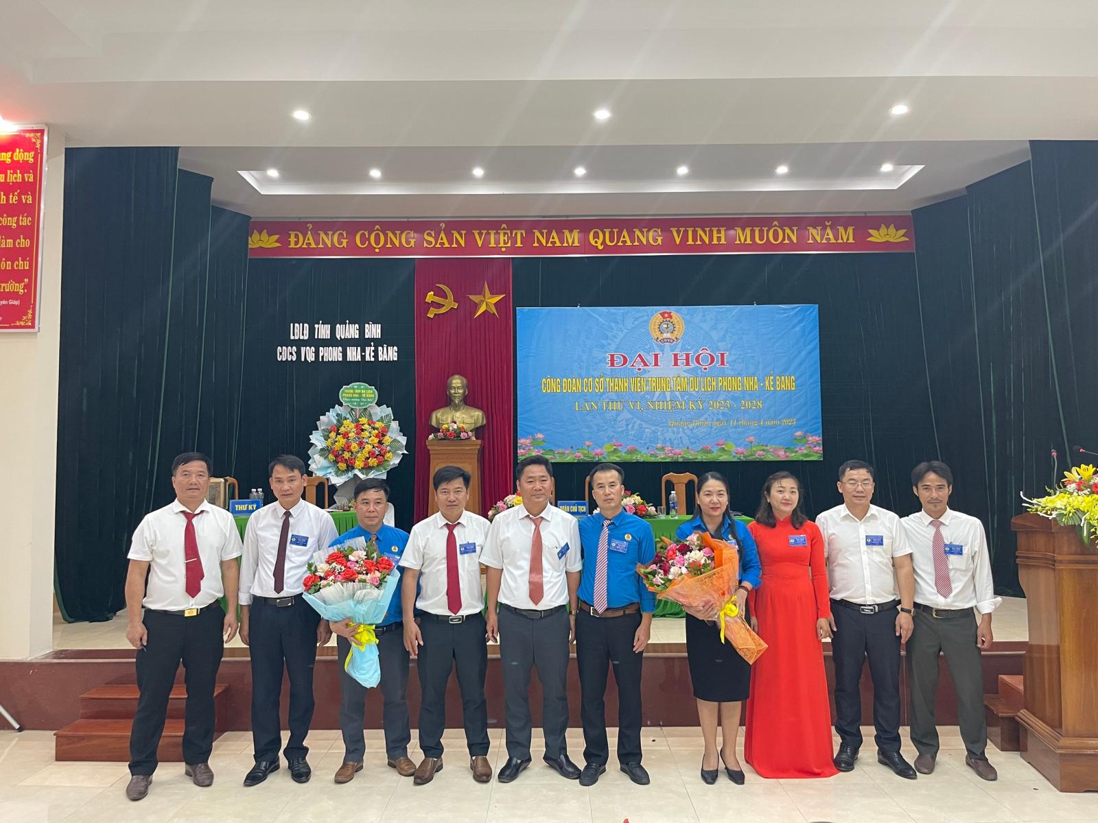 Đại hội công đoàn cơ sở thành viên Trung tâm Du lịch (TTDL) Phong Nha ...